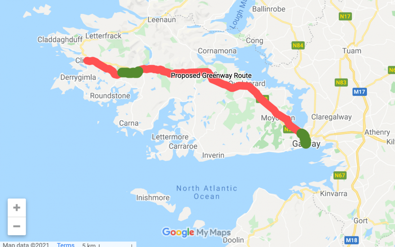 Connemara Greenway - Galway National Park City